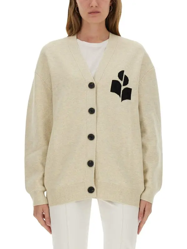 MARANT ETOILE Norton Cardigan - Beige