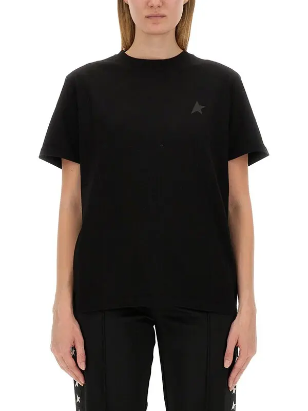 GOLDEN GOOSE Jersey T-shirt - Black