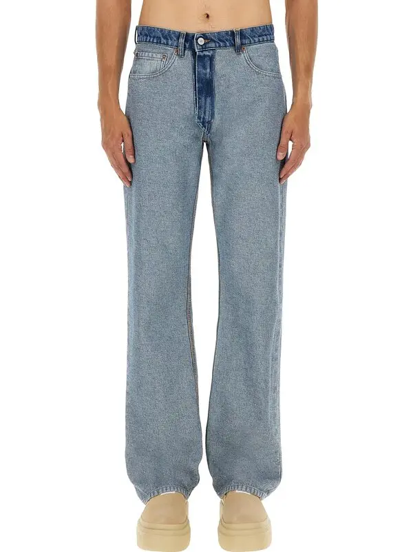 MAISON MARGIELA Straight Leg Jeans - Blue
