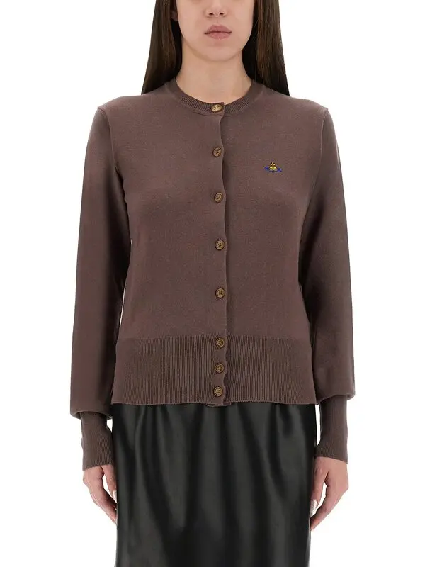 VIVIENNE WESTWOOD Bea Cardigan - Brown