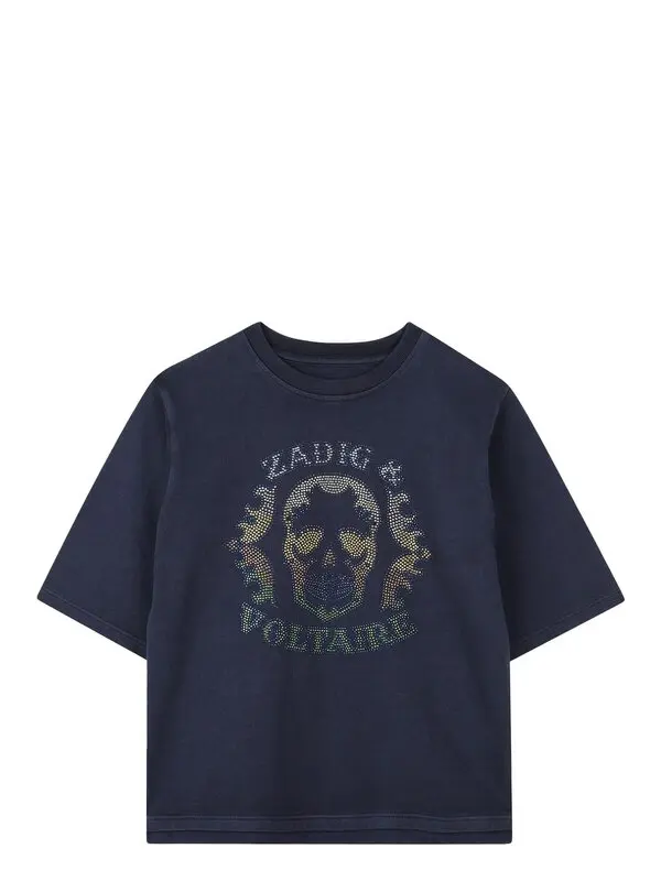 Zadig&Voltaire Logo T-shirt - Blue