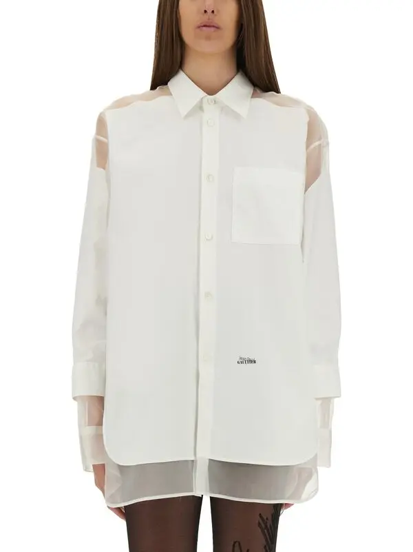 Jean Paul Gaultier Petit Grand Shirt - White