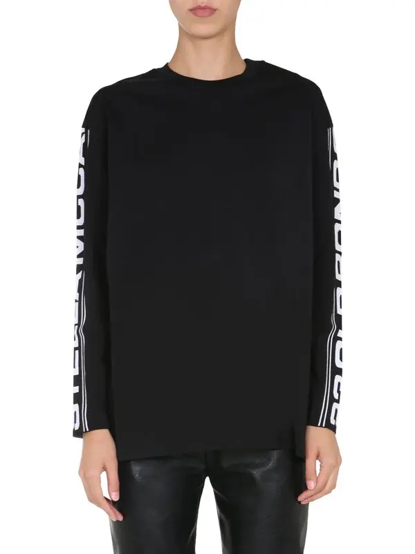 Stella McCartney Round Neck T-shirt - Black