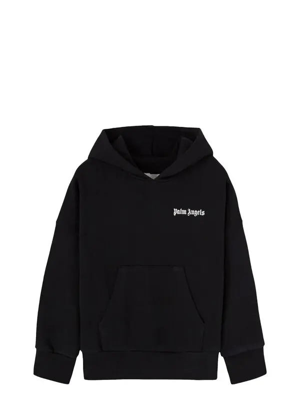 Palm Angels Sweatshirt With Logo - Black