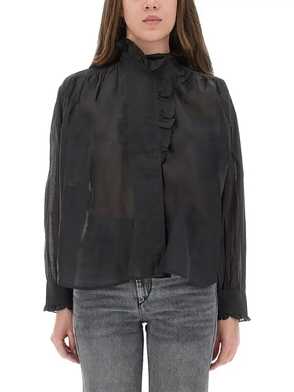 MARANT ETOILE Pamias Top - Black