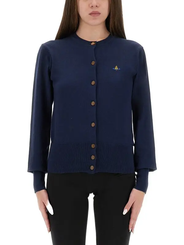 VIVIENNE WESTWOOD Bea Cardigan - Blue