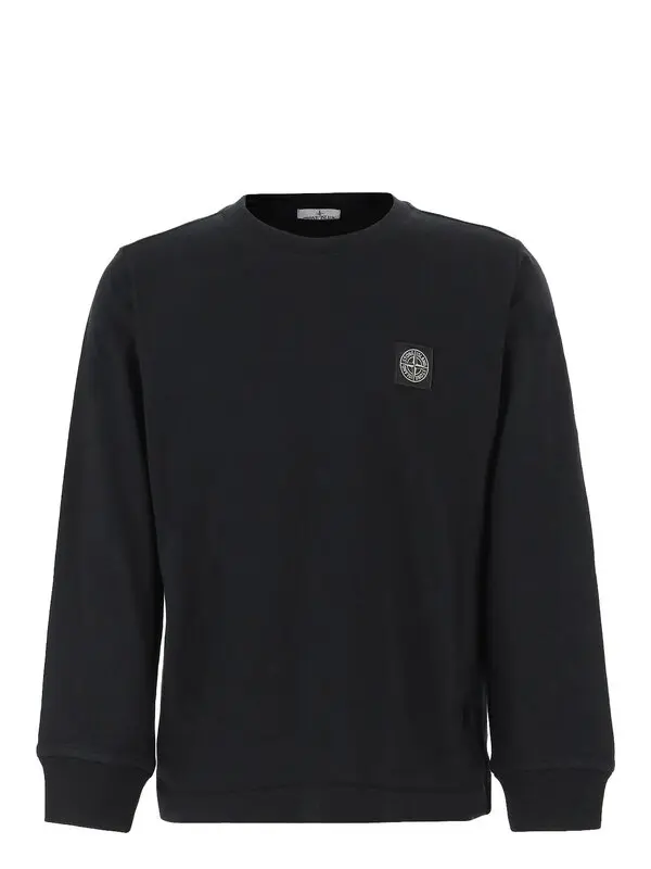 Stone Island T-shirt With Logo - Black