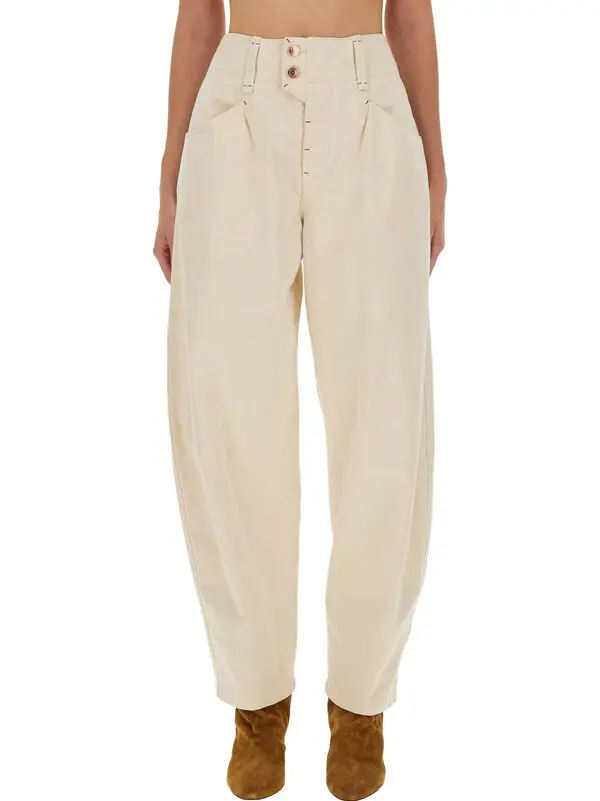 Isabel Marant Oumaya Pants - Powder