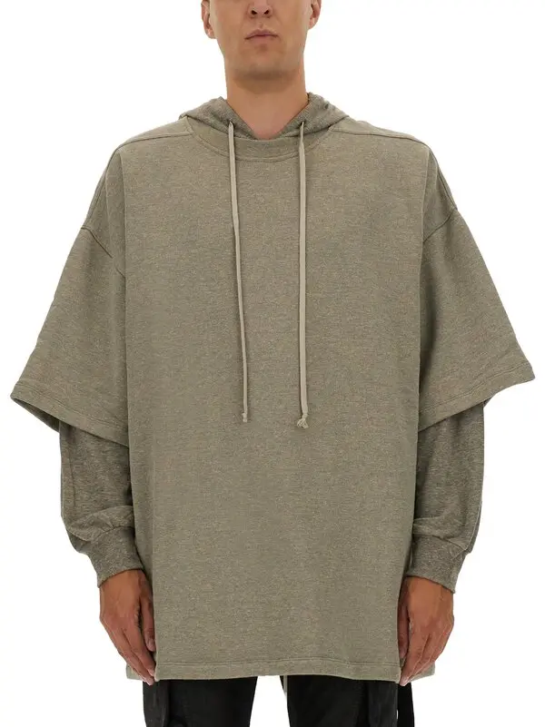 Rick Owens Tommy Hustler Hoodie - Grey