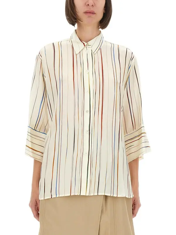 Paul Smith Signature Stripe Shirt - Ivory