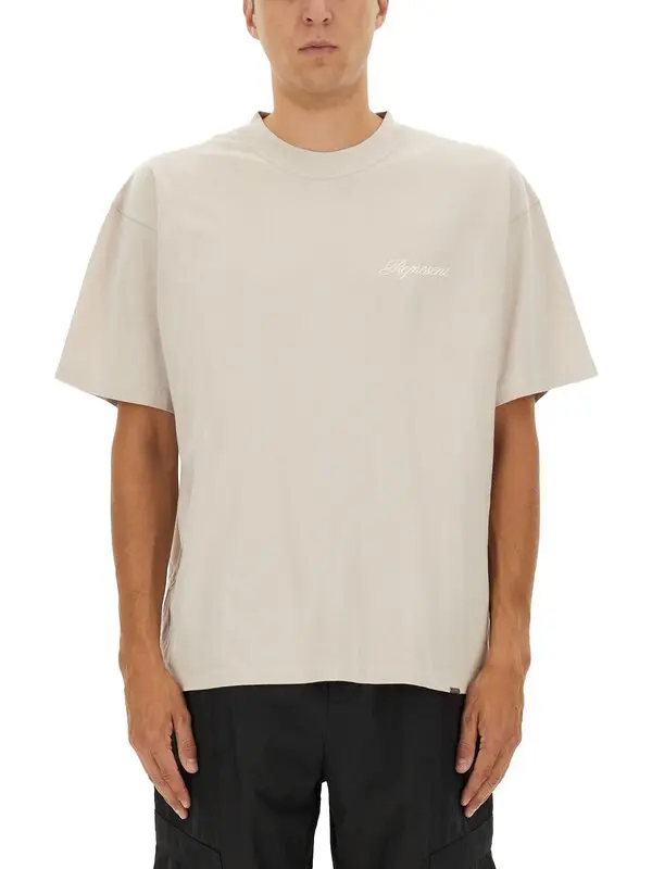REPRESENT Script Logo T-shirt - Dove