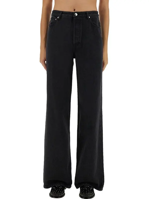A.p.c. Elizabeth Wide Leg Jeans - Black