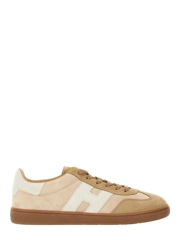 Hogan Low Top Sneakers - Beige