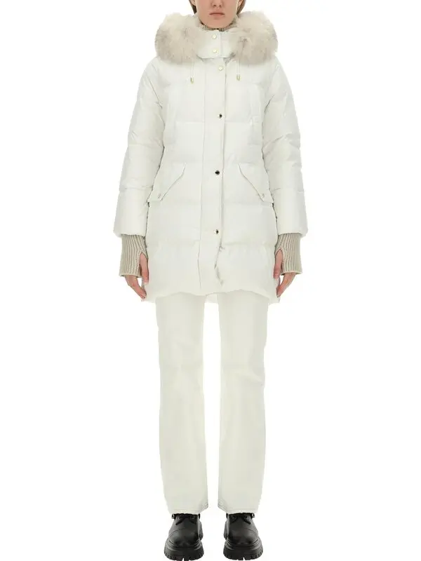 MOORER Down Jacket - White