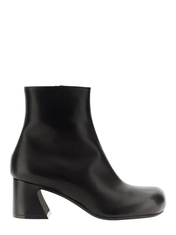 Marni Tassel Ankle Boots - Black