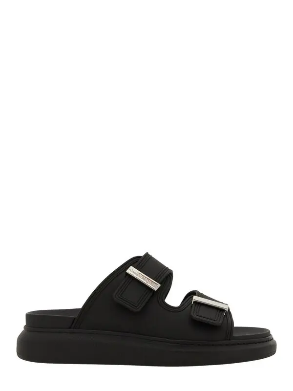 Alexander McQueen Oversized Hybrid Sandals - Black