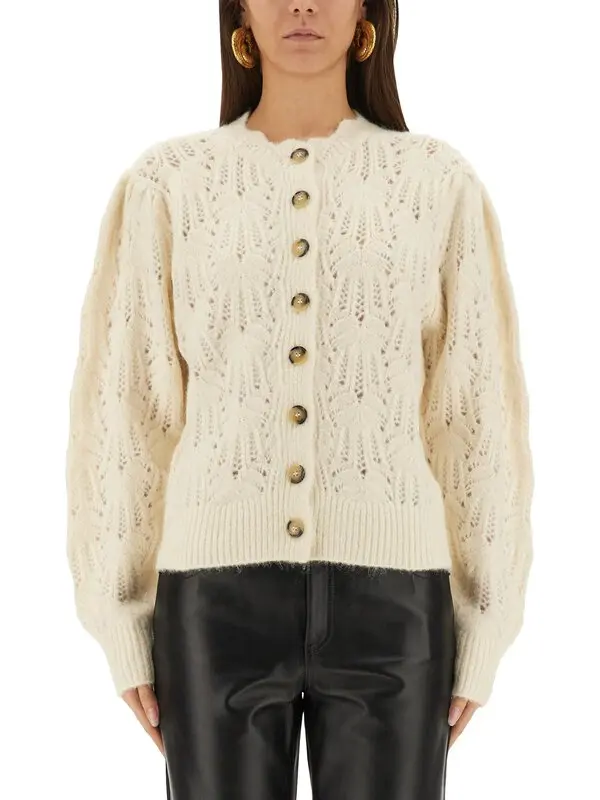 MARANT ETOILE Maxine Cardigan - Ivory