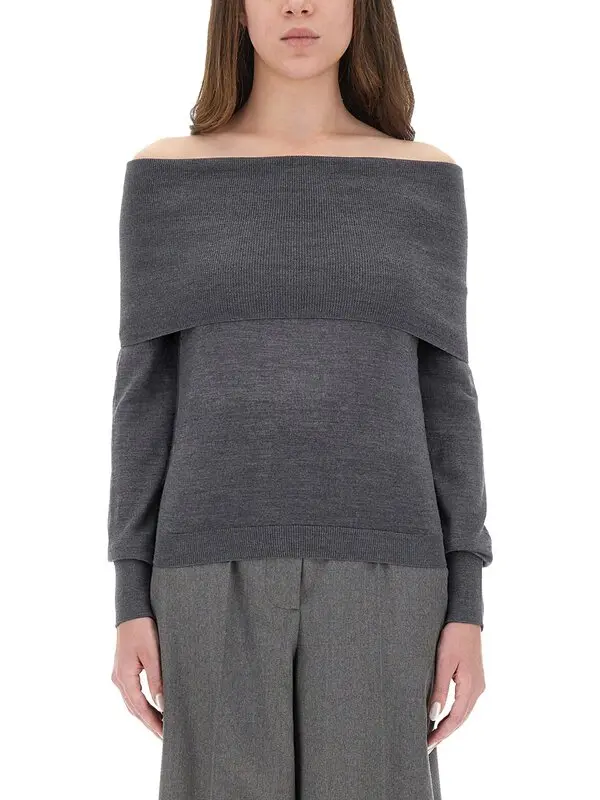 Stella McCartney Wool Turtleneck Sweater - Grey