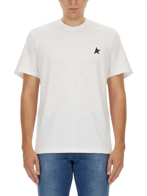 GOLDEN GOOSE Cotton T-shirt - White