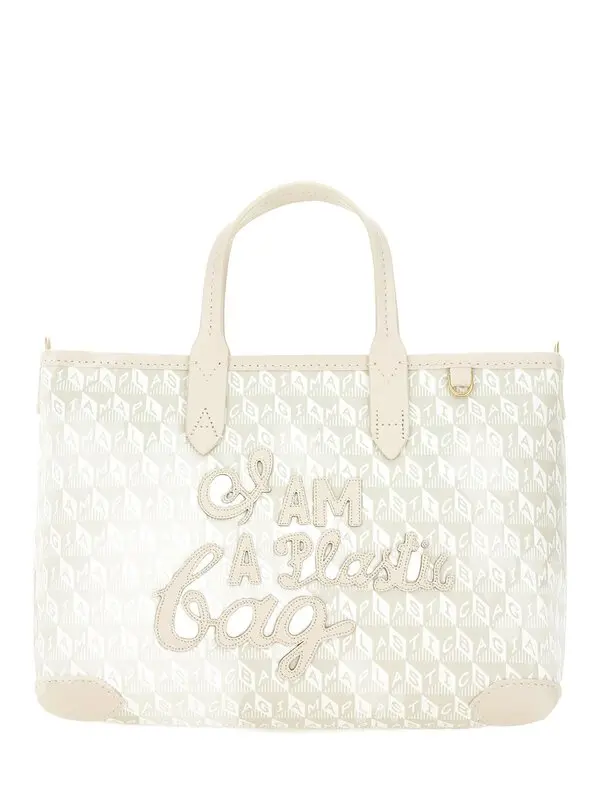 ANYA HINDMARCH Xs "i Am A Plastic Bag" Tote - Beige