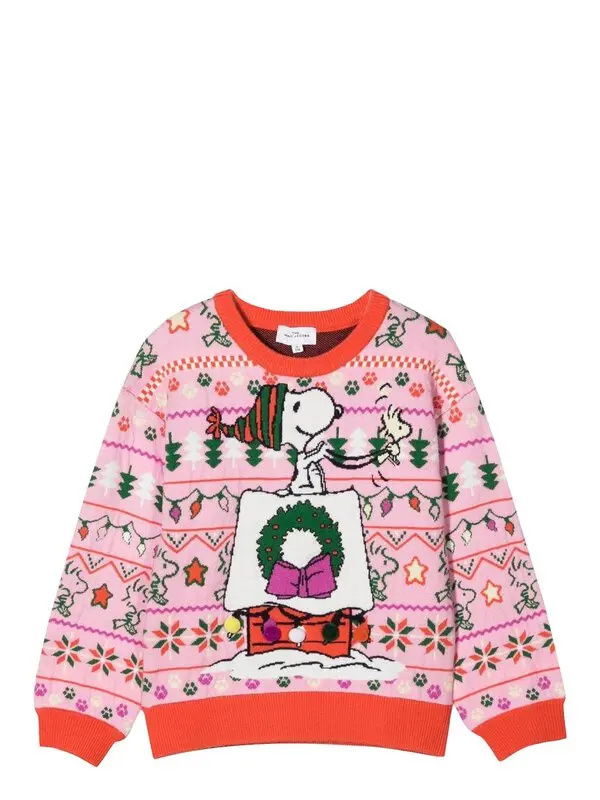 Marc Jacobs Christmas Peanuts Crewneck Sweater - Multicolour