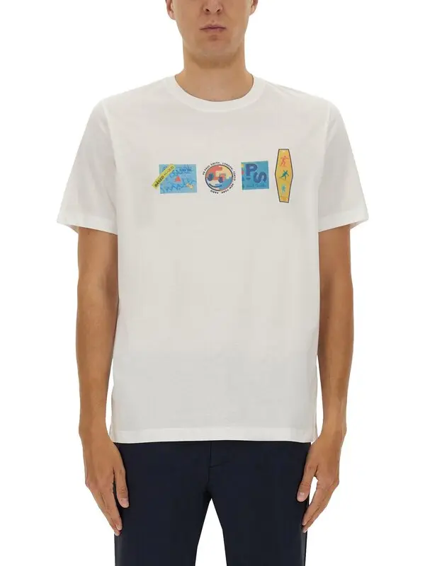 Paul Smith Regular Fit T-shirt - White