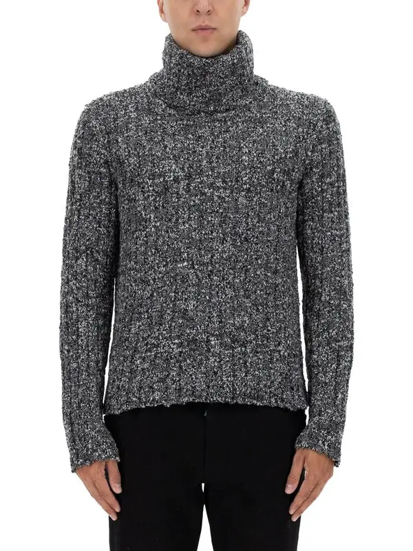 Dolce & Gabbana Turtleneck Pullover - Grey