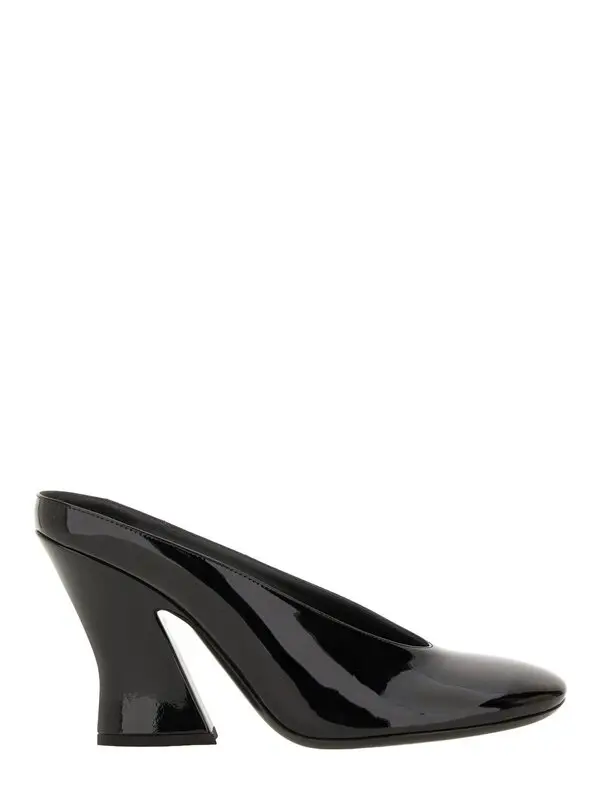 Givenchy Sculpted Leather Pumps - Black