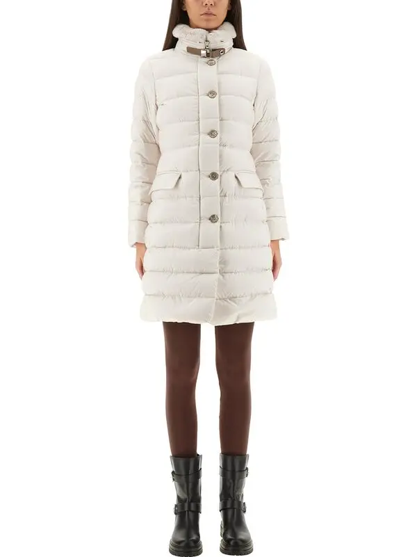 MOORER Padded Jacket - Ivory