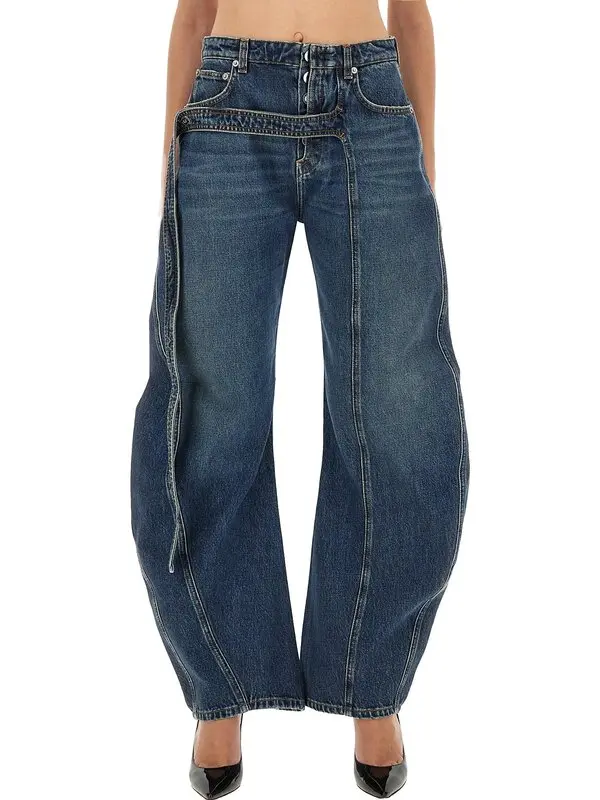 Jean Paul Gaultier Low-rise Jeans - Denim