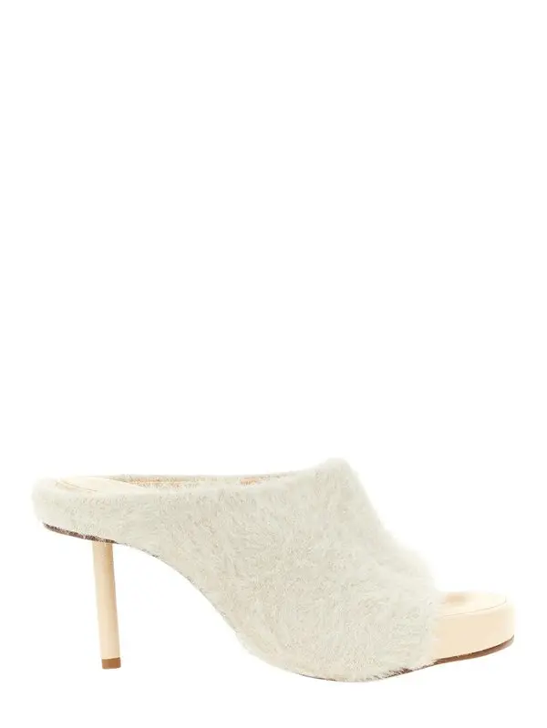 Jacquemus Cloud Mules - White