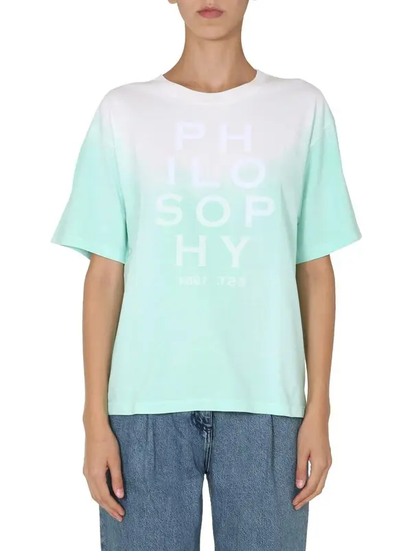 Philosophy Di Lorenzo Serafini Crew Neck T-shirt - Green
