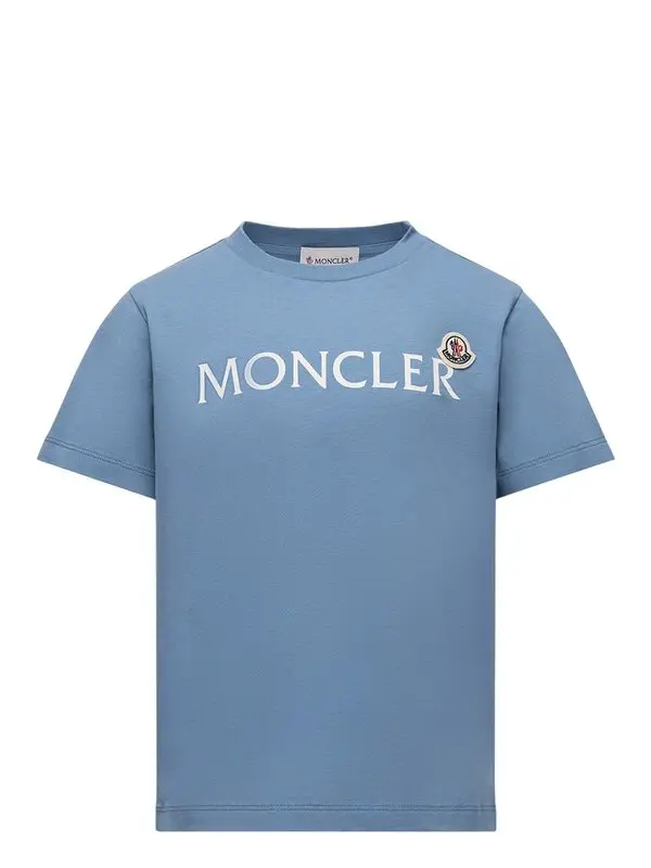 Moncler Logo T-shirt - Azure