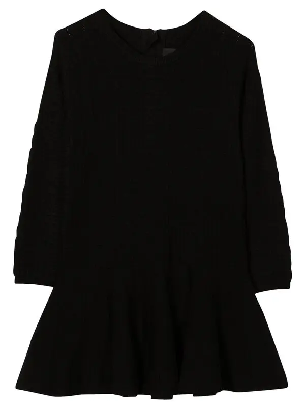 Givenchy Long-sleeved Dress - Black