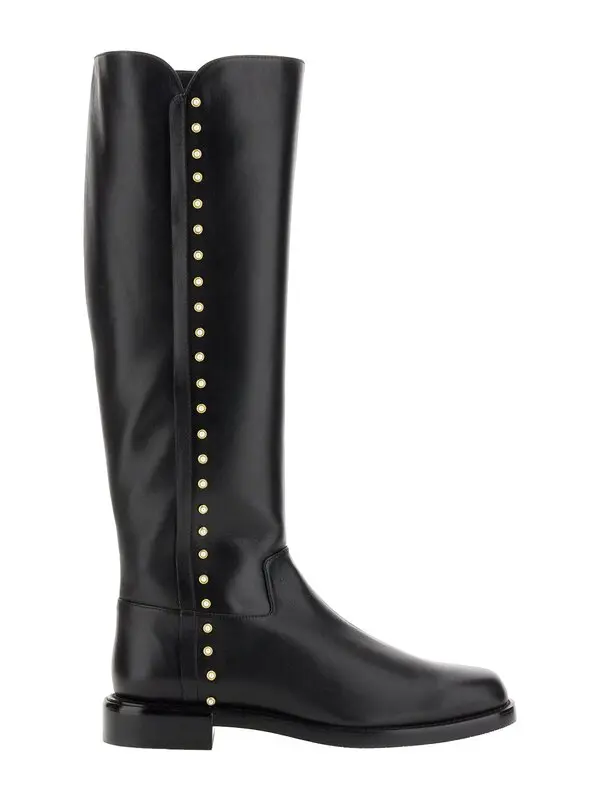 STUART WEITZMAN Boot Pearl Riding - Black