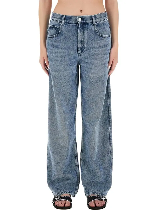 Isabel Marant Jenny Wide-leg Jeans - Denim