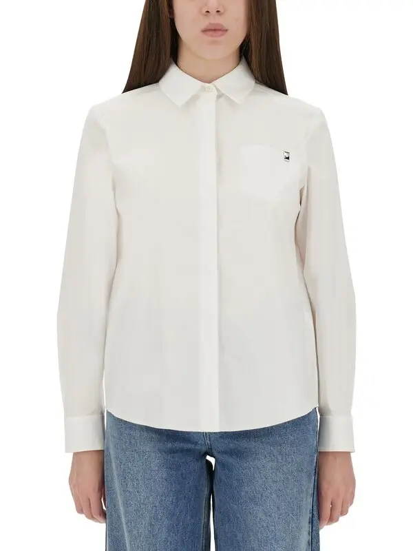 Tory Burch Cotton Poplin Shirt - White