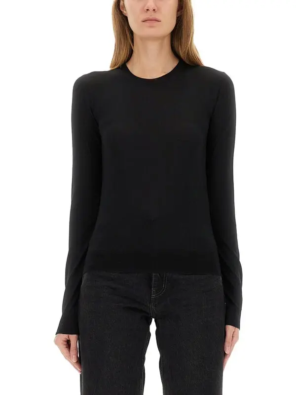 Saint Laurent Cassandre Pullover - Black