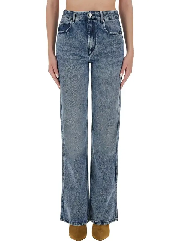 Isabel Marant Belvira Flare Jeans - Denim