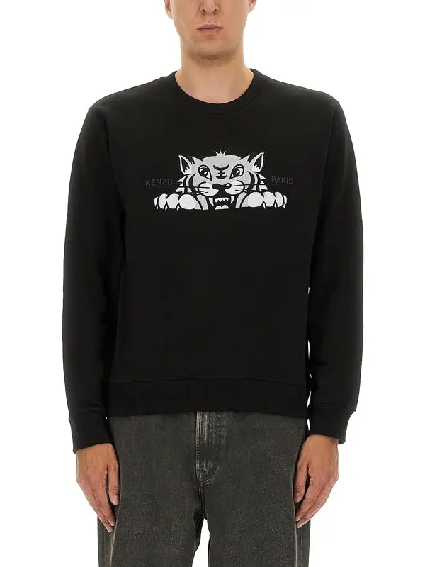 Kenzo Slim Fit Sweatshirt - Black