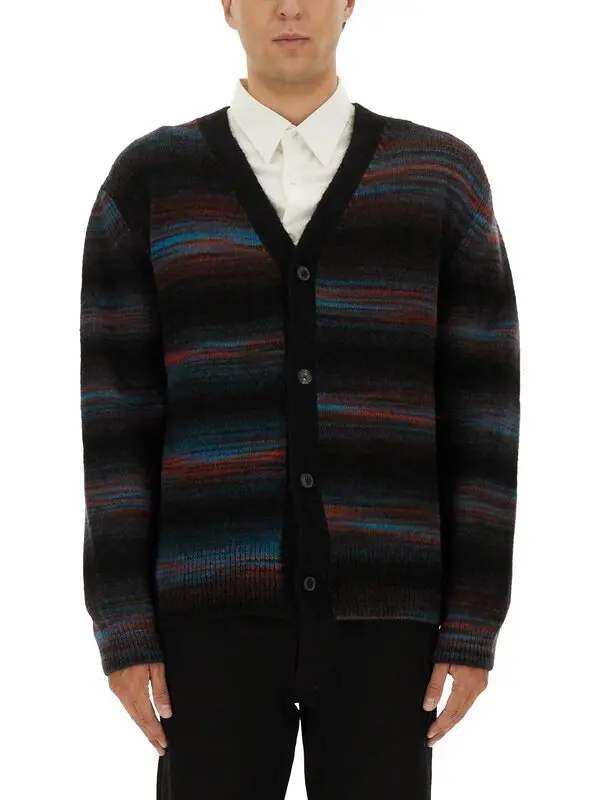Paul Smith Button-through Cardigan - Multicolour