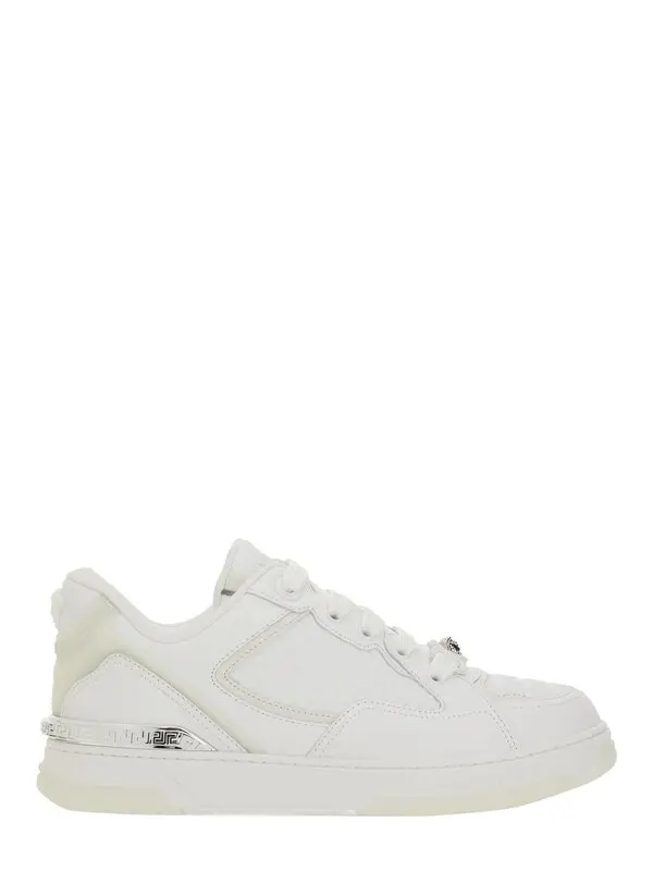 Versace Low Top Sneaker - White
