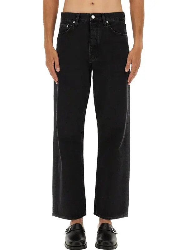 SUNFLOWER Wide-leg Trousers - Black