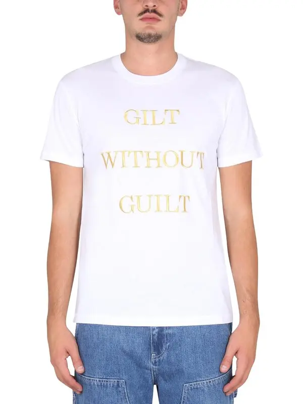 Moschino Guilt Without Guilt" T-shirt - White