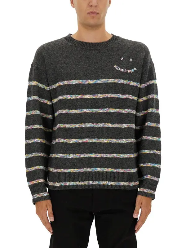 Paul Smith Ps Happy Jersey - Black