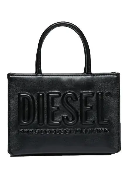 DIESEL Mini Bag With Logo - Black