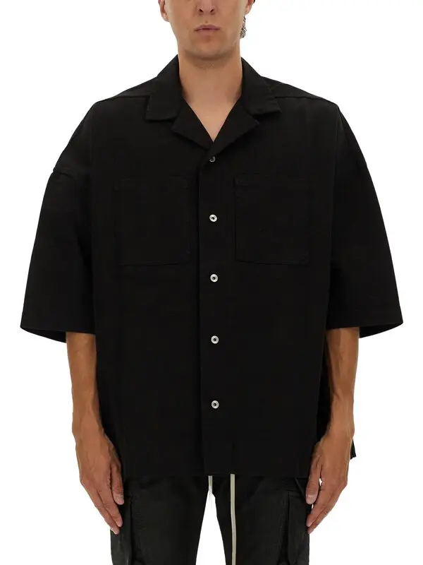Rick Owens Magnum Tommy" Shirt - Black