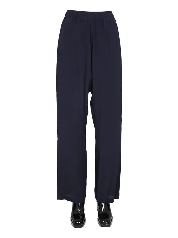 VIVIENNE WESTWOOD Wide Leg Trousers - Blue