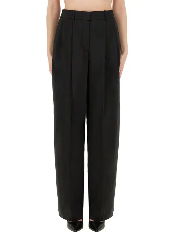 Michael Kors Wide Leg Trousers - Black