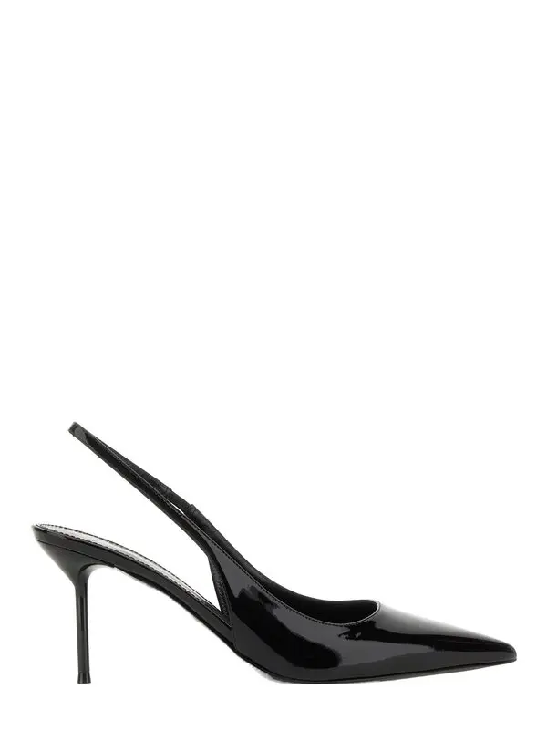 Paris Texas Lidia Slingback Pumps - Black